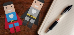 {Free Printable } Superhero bookmarks | Simply Tale